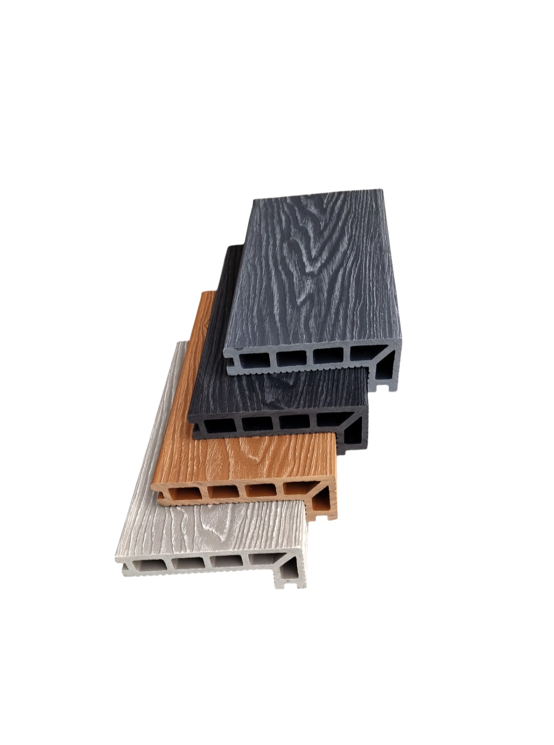 Embossed Woodgrain Composite Decking Step Boards 3600mm - Eco Composite ...